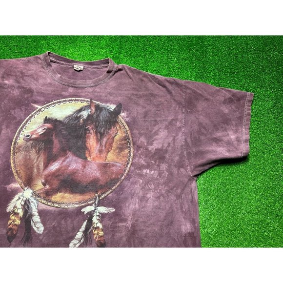 The Mountain | Shirts | Vintage The Mountain Horse Nature Native ...